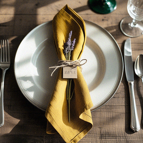 How to Wash and Care for Your Linen Napkins – Triton Linen