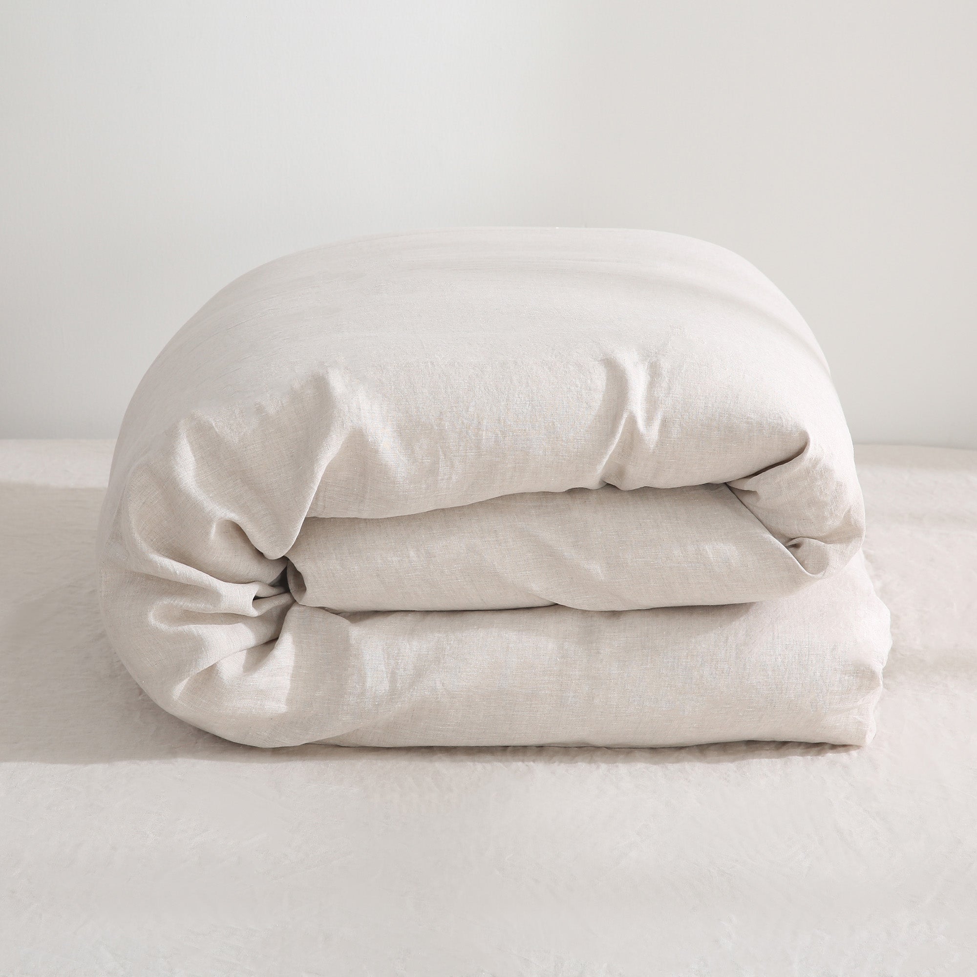 100% Linen Duvet Cover - Natural Linen Duvet Cover Only – Triton Linen